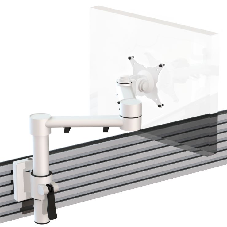 Ergo Ltd | 2 beam arm with manual height adjustment tool rail bracket