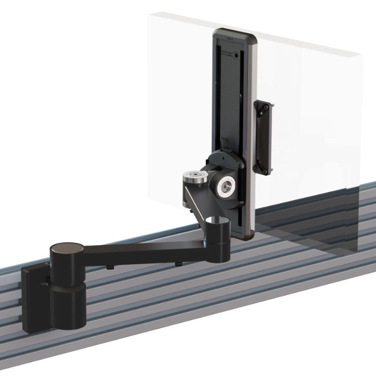 Ergo Ltd | Dual beam monitor arm with ratchet height adjustment and ...